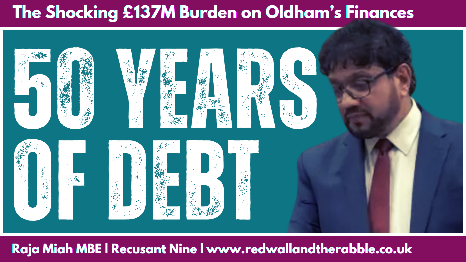 50 Years of Debt: The Shocking £137M Burden on Oldham’s Finances